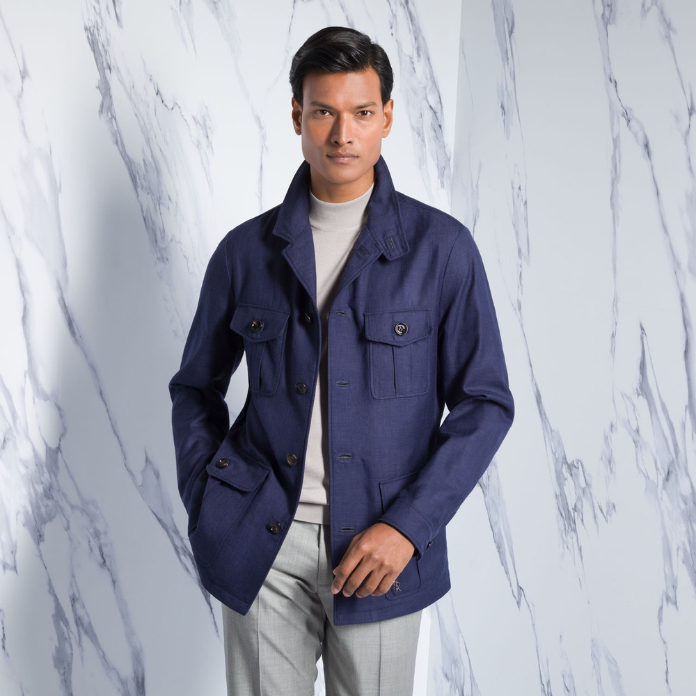 Field jacket by STEFANO RICCI | Shop Online