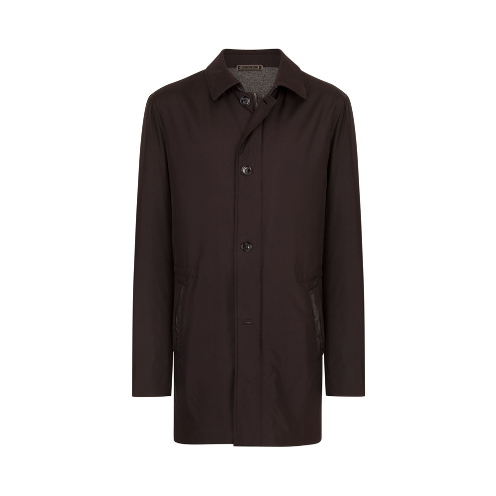 Silk and crocodile leather jacket by STEFANO RICCI | Shop Online