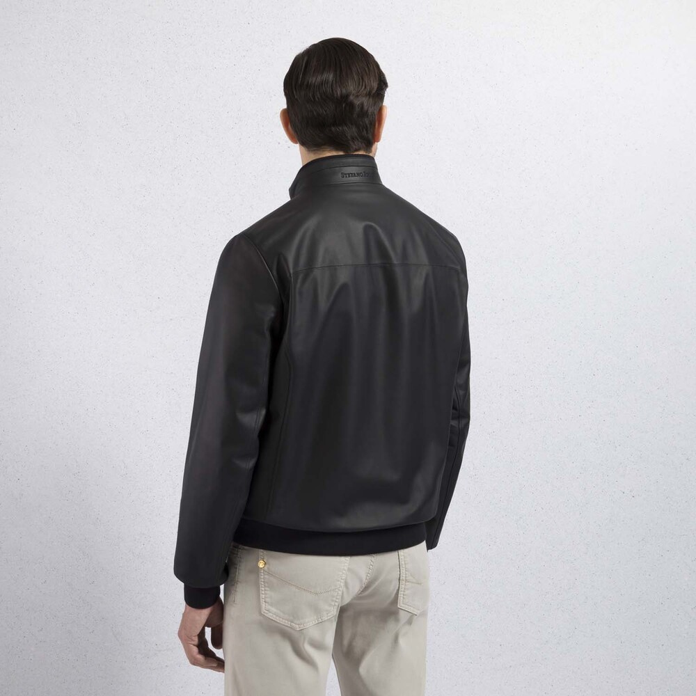 Lambskin leather blouson by STEFANO RICCI | Shop Online