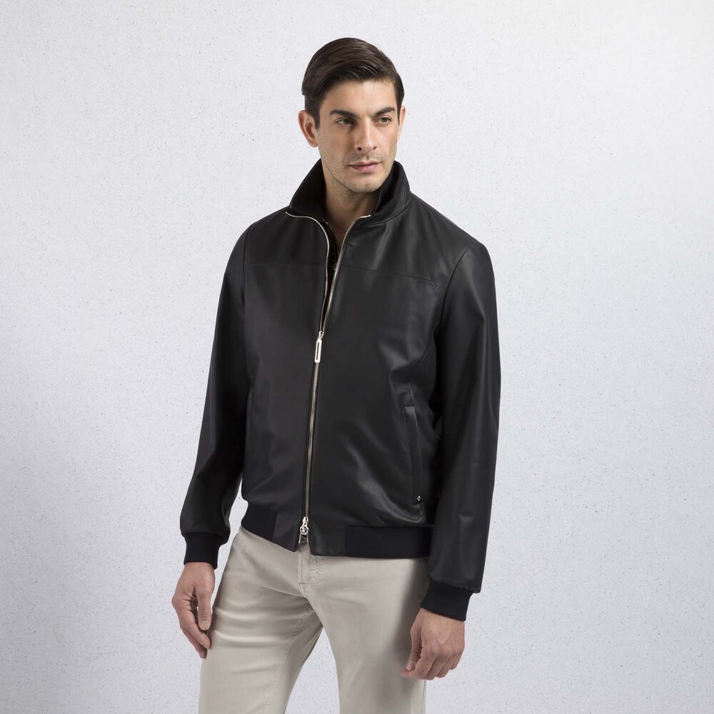Lambskin leather blouson by STEFANO RICCI | Shop Online