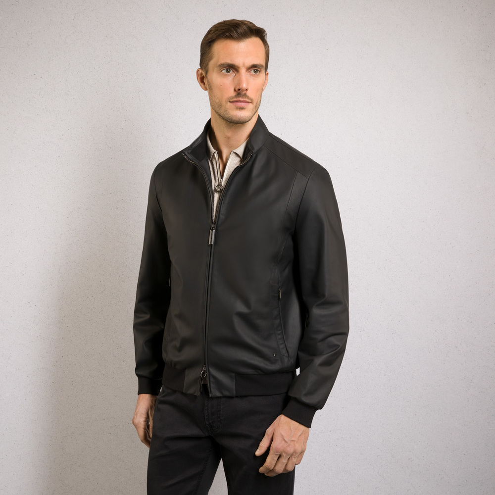 Lambskin leather blouson by STEFANO RICCI | Shop Online