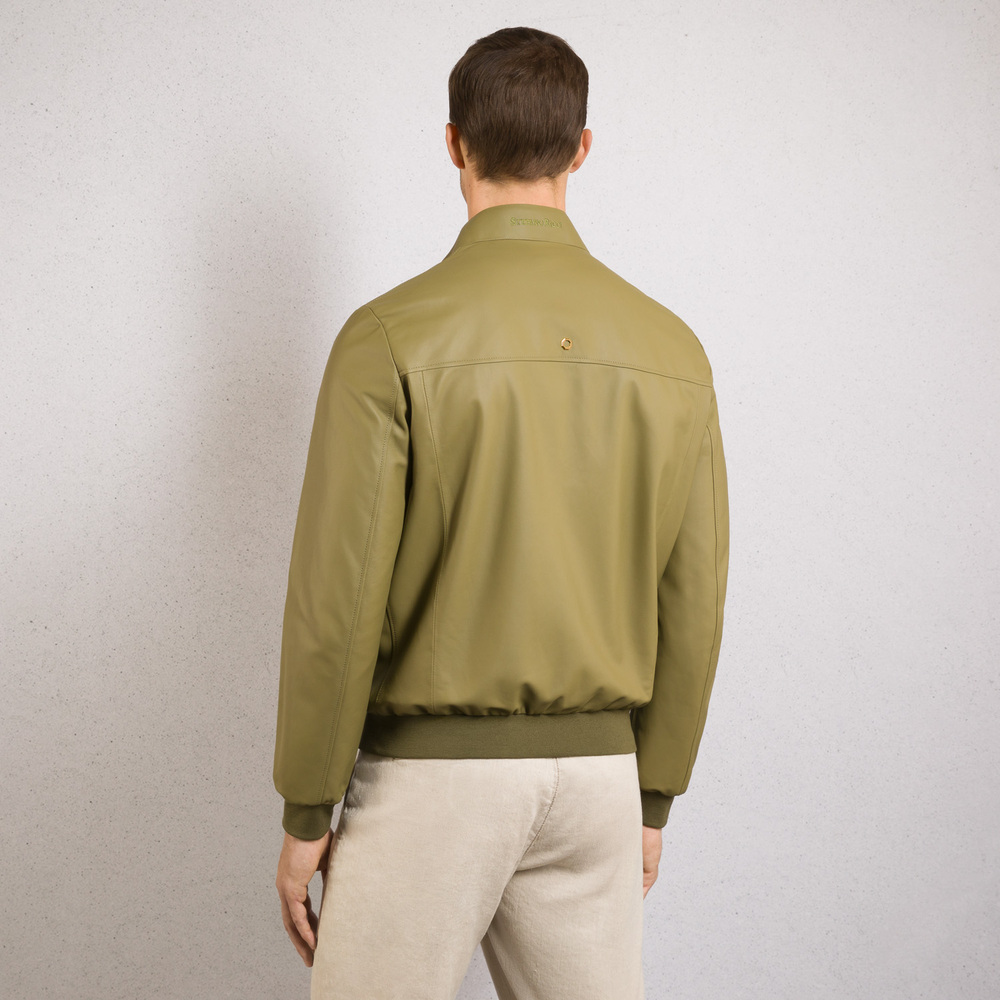 Lambskin leather blouson by STEFANO RICCI | Shop Online